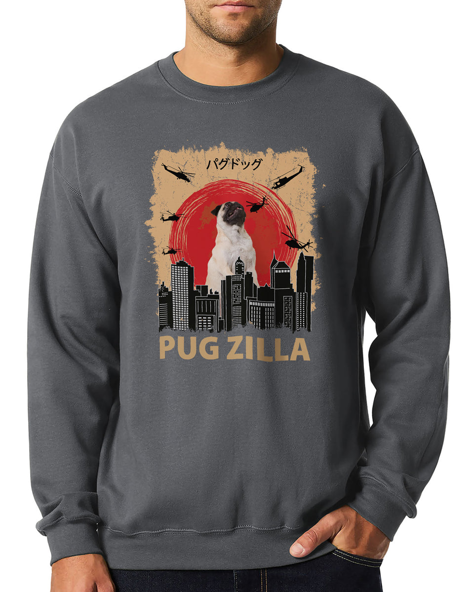 Funny Pug Sweatshirt for Men – The Small Dog Store